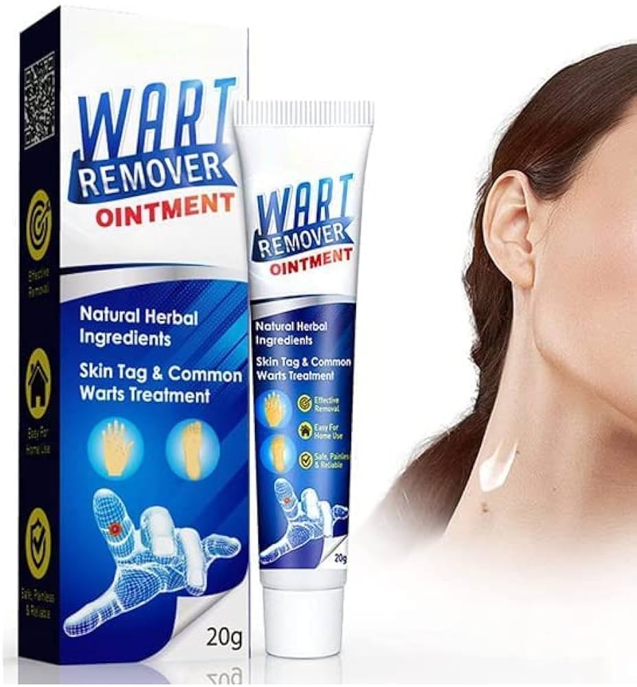 Wart Remover Ointment – Fast Flat Wart & Skin Tag Removal Cream 20g ...